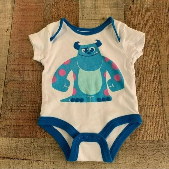 Disney | One Pieces | Disney Baby Monster Inc Sulley Bodysuit 36m ...